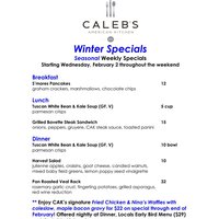 Caleb’s American Kitchen