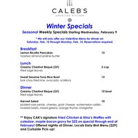 Caleb’s American Kitchen