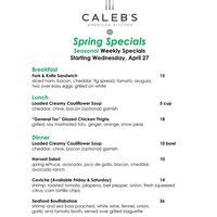 Caleb’s American Kitchen