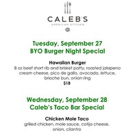 Caleb’s American Kitchen