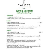 Caleb’s American Kitchen