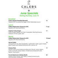 Caleb’s American Kitchen